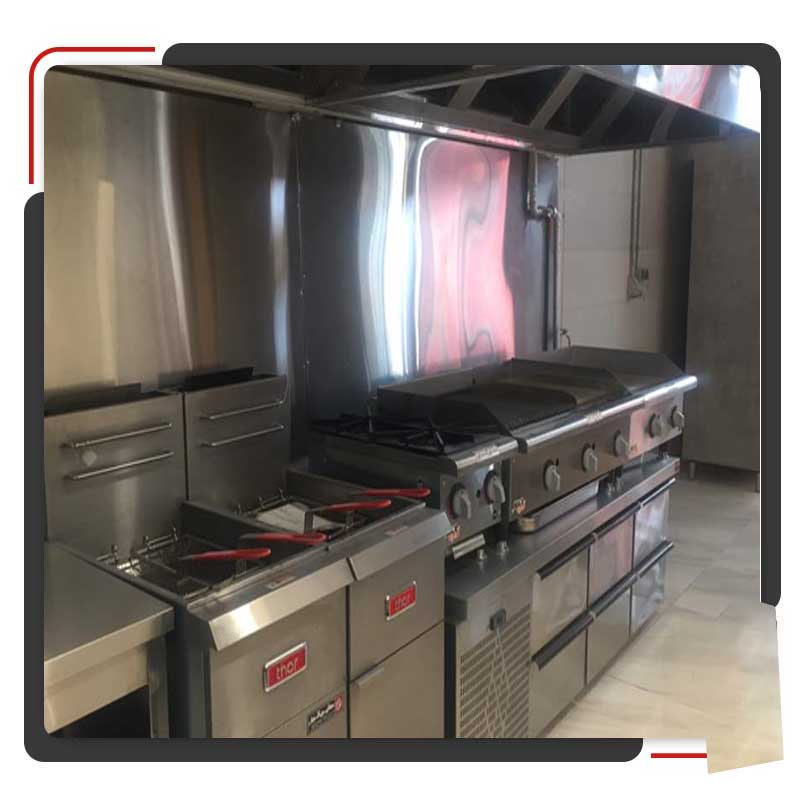 خط فرنگی فست فود - صنایع البرز